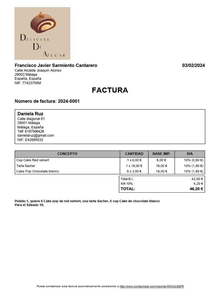 Factura 2024-0001 | PDF