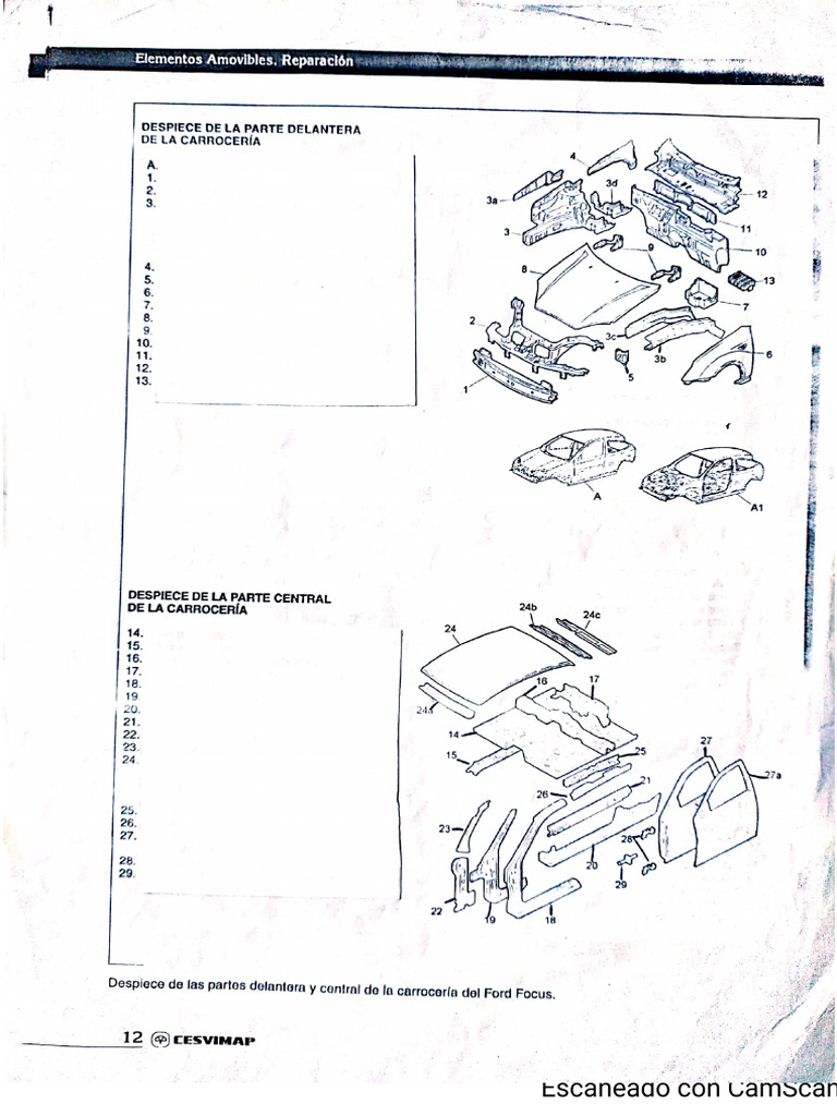 Despiece Focus 2 | PDF