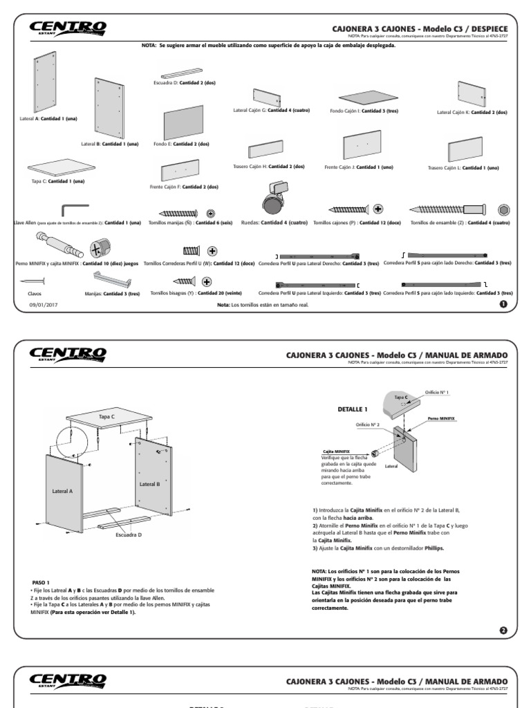 Manual Arturito | PDF | Tornillo | Bienes manufacturados