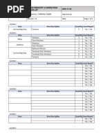 Locker Room Inspection Checklist | PDF