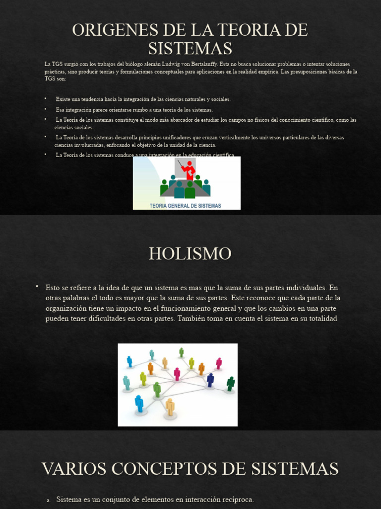 Teoria de Los Sistemas | PDF | Teoría de sistemas | Sistema