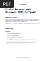 Talk Template PRD Guide | PDF | Mobile App | Information Technology
