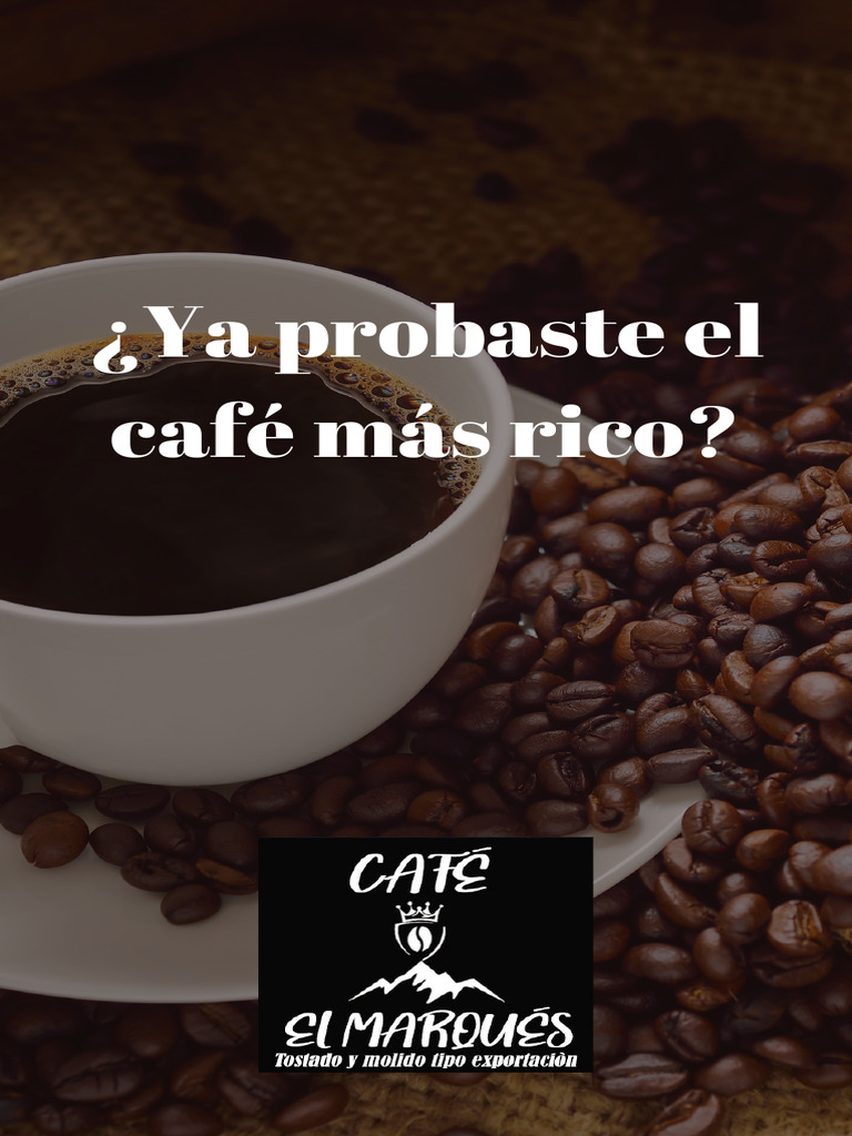 Café El Marqués Portafolio de Servicios | PDF | café | Business