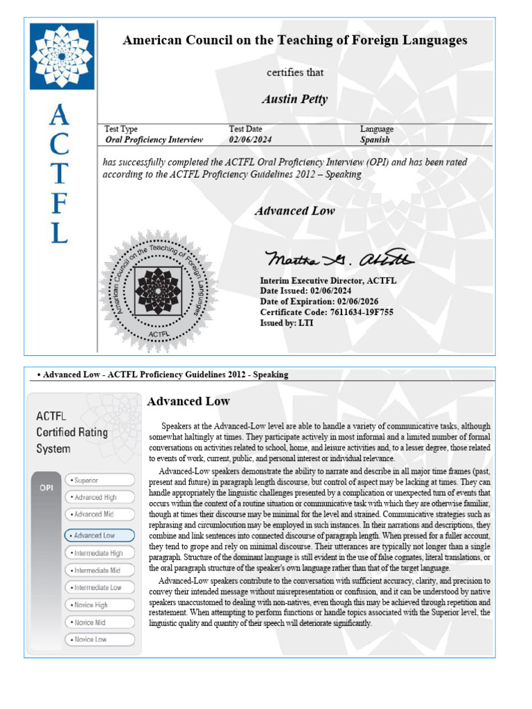 Austin Petty Opi | PDF | Linguistics | Communication
