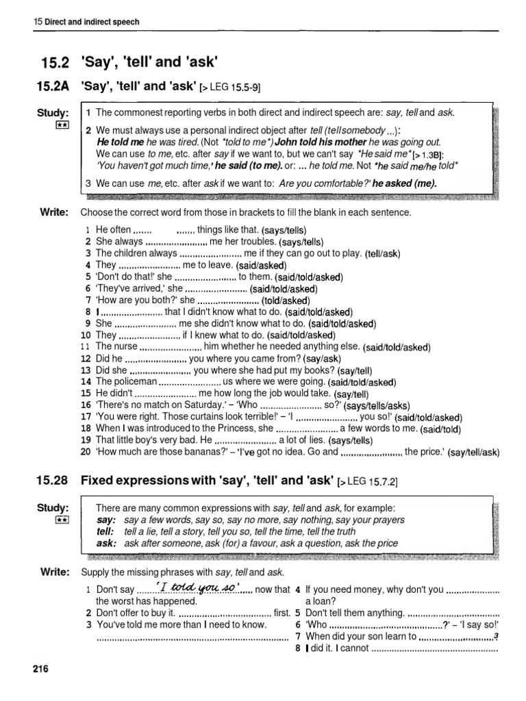 Say, Tell and Ask | Download Free PDF | Linguistic Typology | Cognitive Science