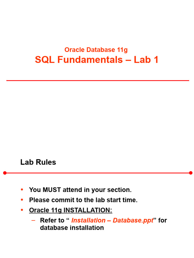 Lab 1 - DMS | PDF | Sql | Pl/Sql