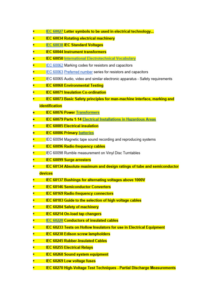 Iec Code | PDF | Photovoltaics | International Electrotechnical Commission