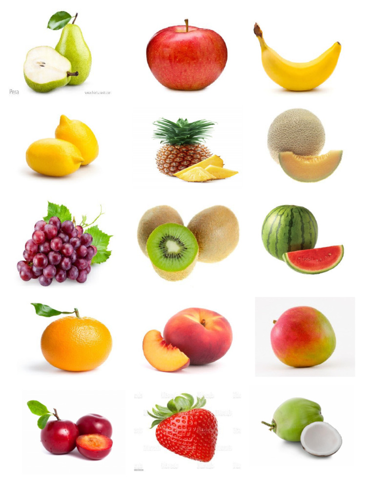 frutas | PDF