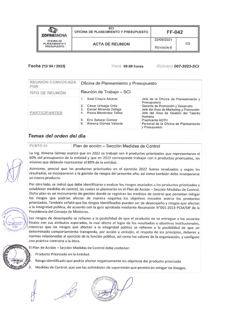 Acta 007-2023-Sci | PDF