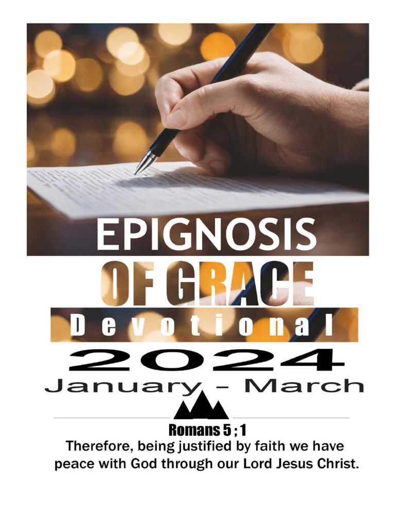 Understanding Epignosis of Grace | PDF | Grace In Christianity | Jesus