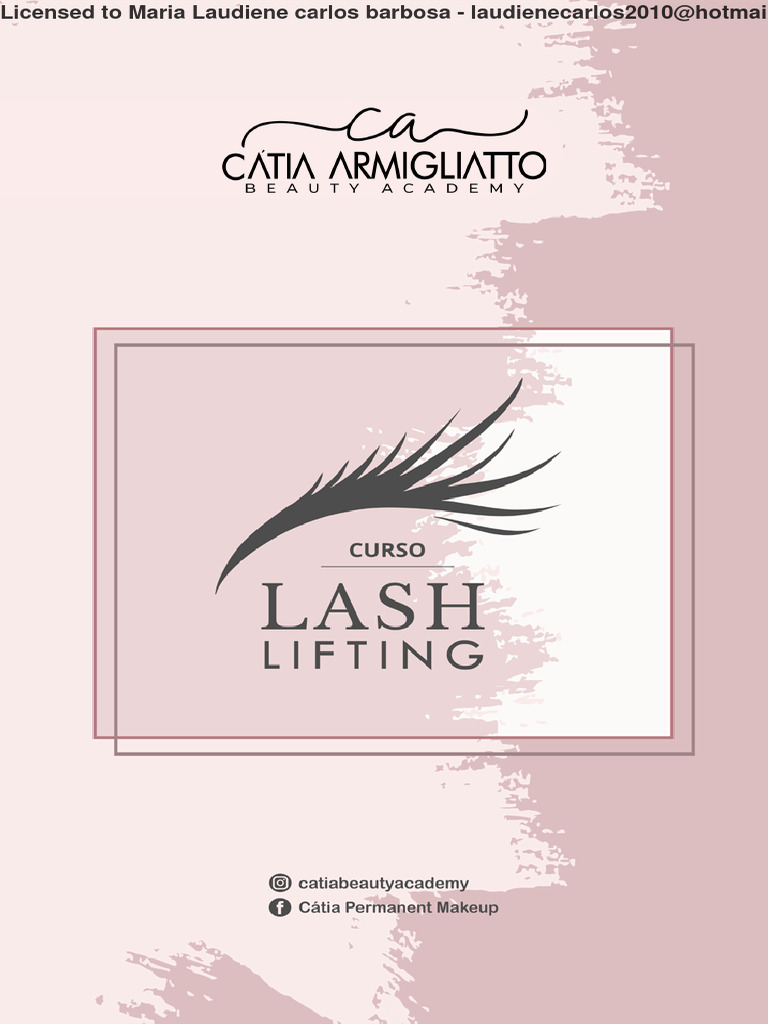 Apostila Lash Lifting | PDF | Cabelo