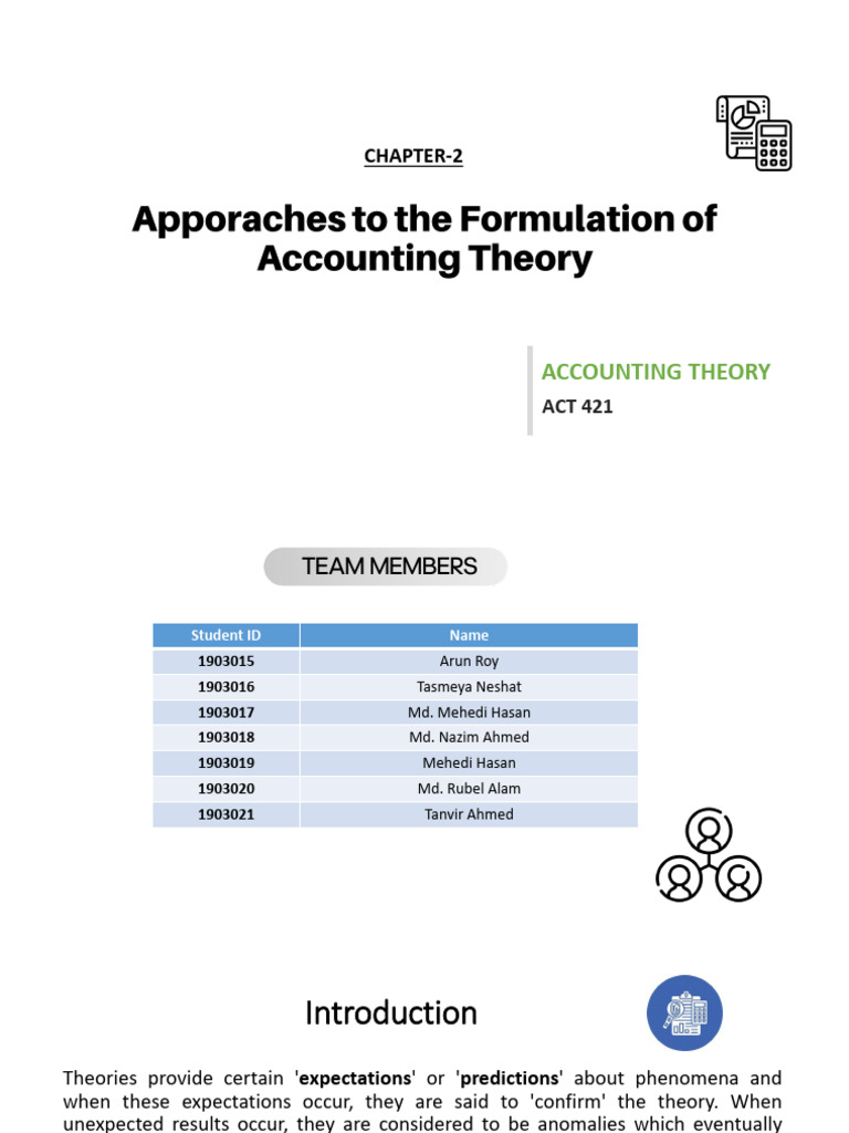 Apporaches-to-the-Formulation-of-Accounting-Theory | PDF | Theory | Accounting