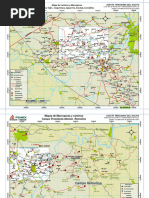 Mapa Ferromex Terminales Red | PDF | México