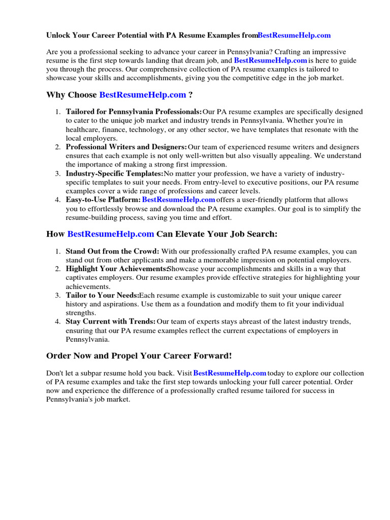 Pa Resume Examples | PDF | Résumé | Nursing