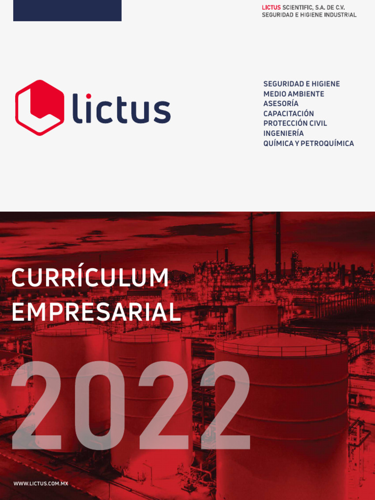 Lictus Scientific: Soluciones en Seguridad Industrial | PDF ...