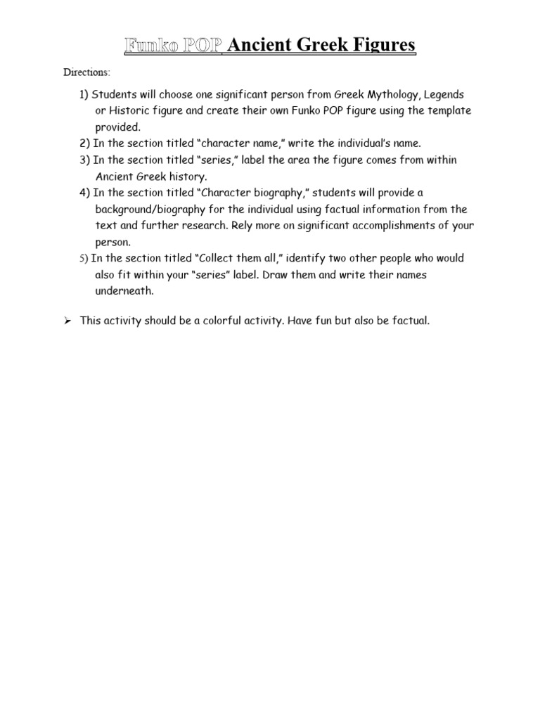 2019 Funko POP Activity Instructions | PDF | General Fiction