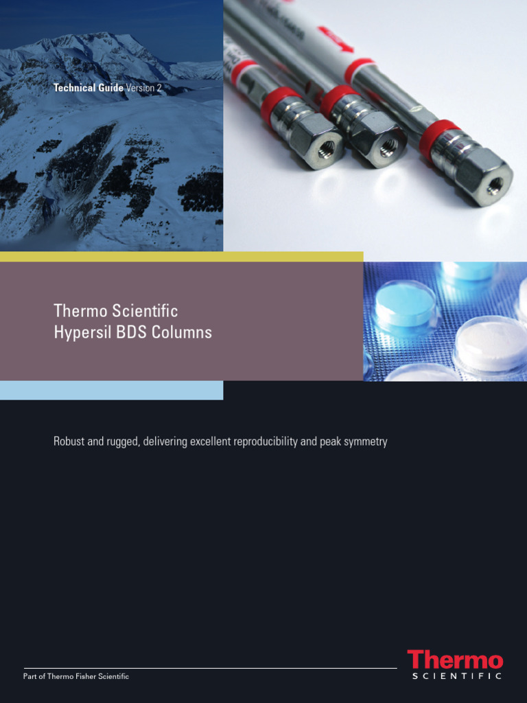 BR Hypersil Bds Columns Brccshypbds en | PDF | High Performance Liquid ...