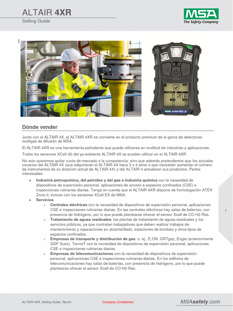 08 - ALTAIR-4XR - Selling Guide | PDF | Bluetooth