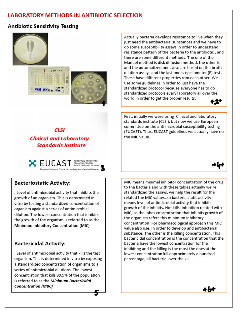 Microbiology-Laboratory Methods in Antibiotic Selection-İncinur ...
