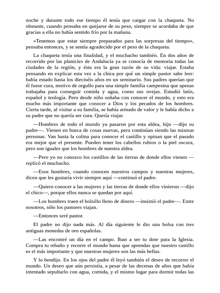 El Alquimista Autor Paulo Coelho-8 | PDF