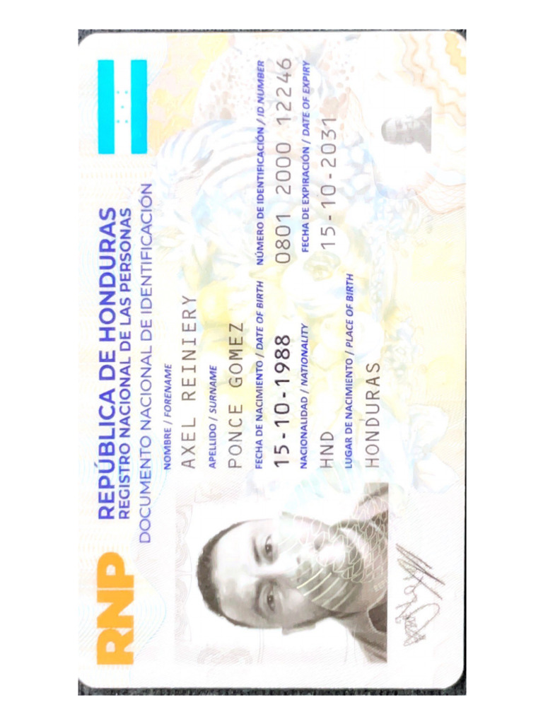 Honduras República Di RNP | PDF