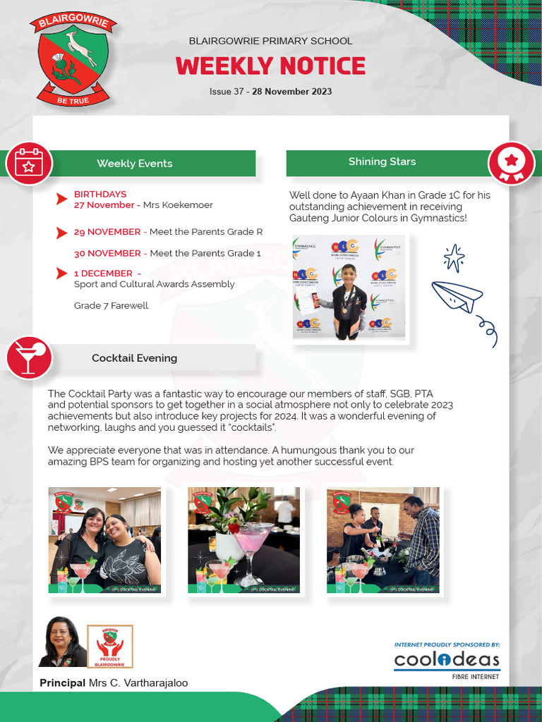 BPS Weekly Notice | PDF