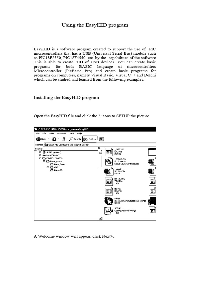 Easy HID | PDF | Usb | Computer Program