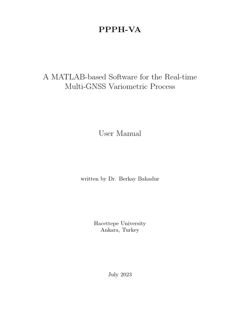 va_manual | PDF | Global Positioning System | Computing