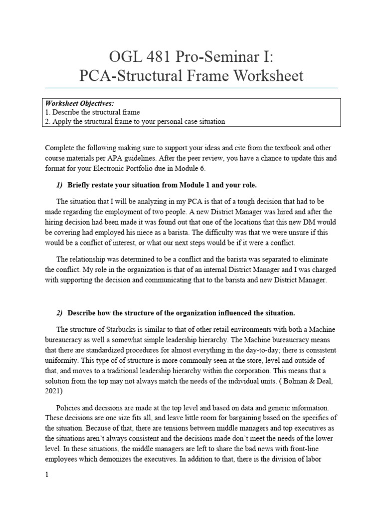 Real Structural Frame | PDF | Leadership | Organizational Structure