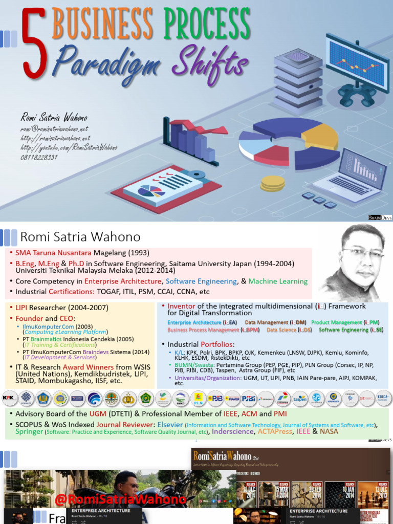 Romi 5 Businessprocess Paradigmshifts 10jun2023 | PDF | 64 Bit Computing | Operating System