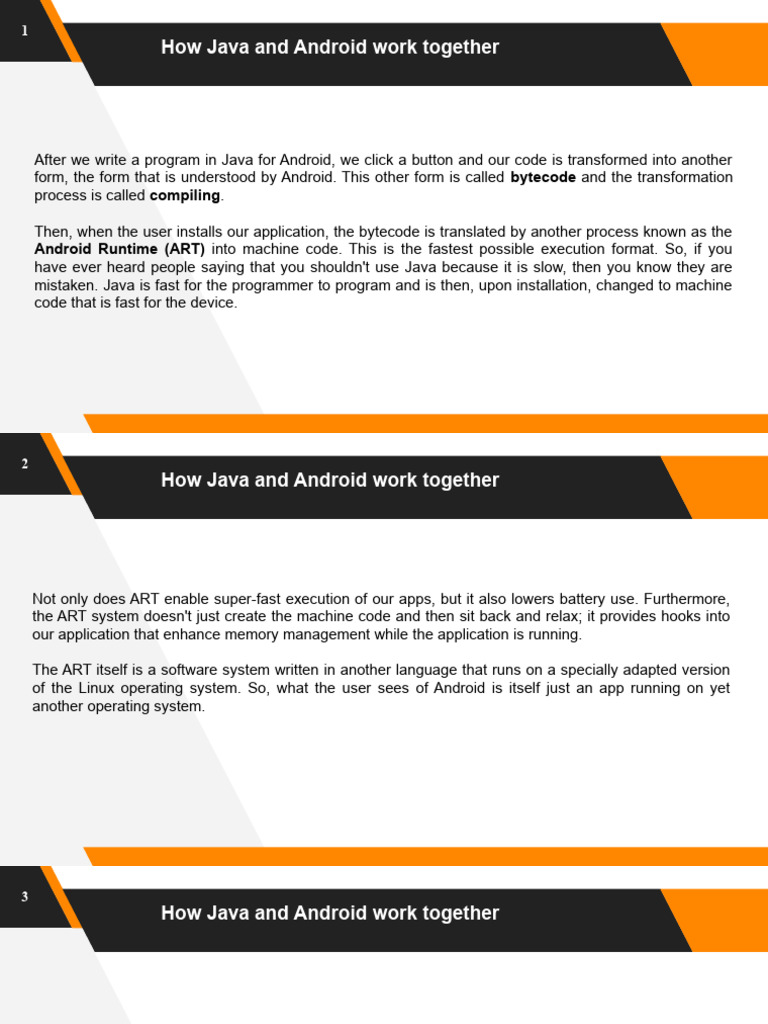 How Java And Android Work Together Pdf Java Programming Language Android Operating System 9943
