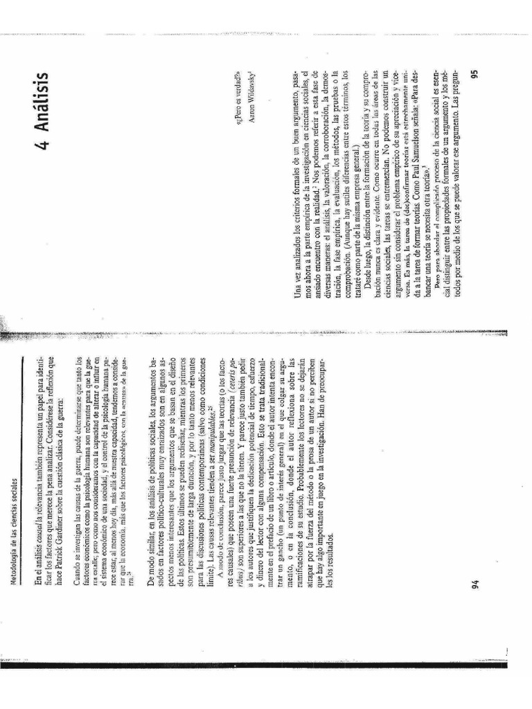 Gerring - Metologia de Las Ciencias Sociales - Cap4 | PDF