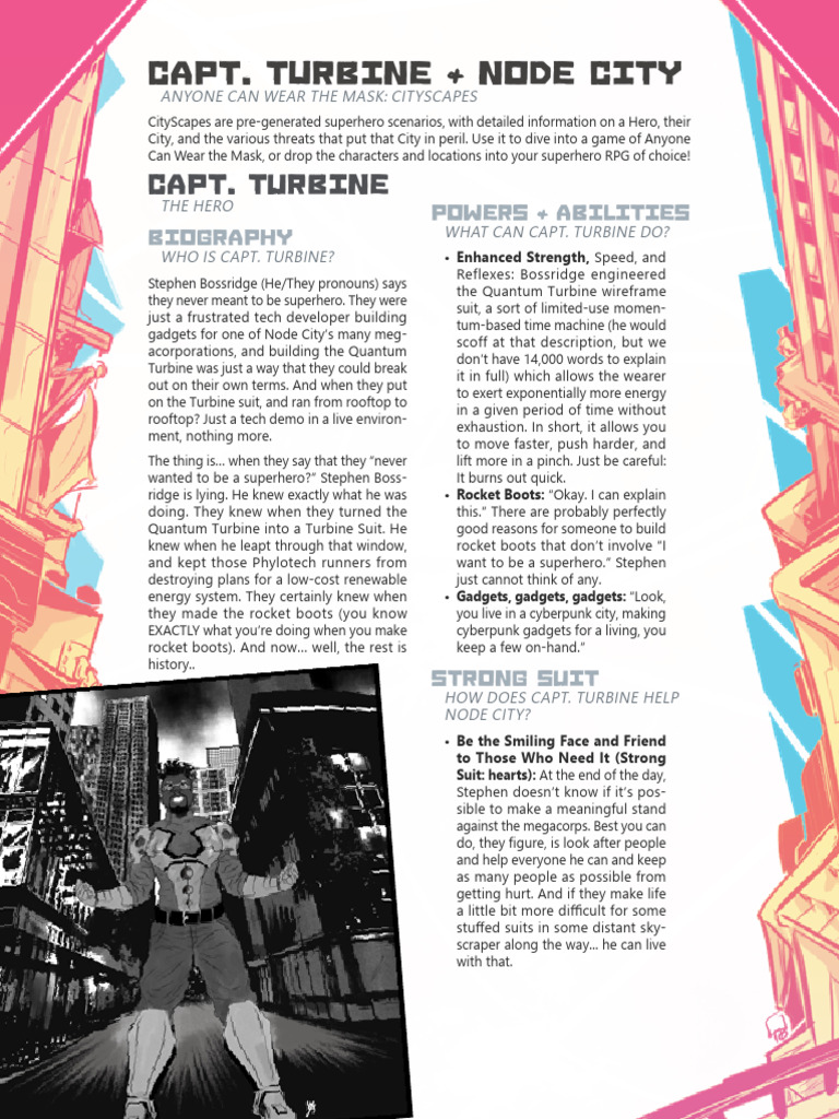 ACWTM CityScapes Issue #1 - Captain Turbine & Node City | PDF