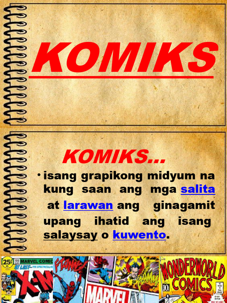 Kasaysayn NG Komiks | PDF