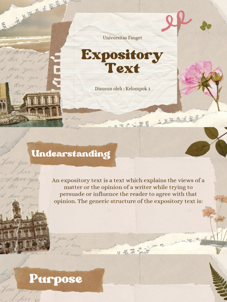Expository Text Structure Explained | PDF | Science & Mathematics