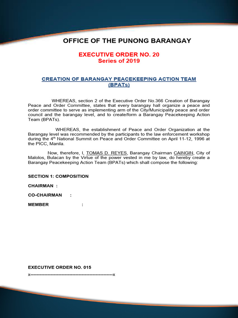 E.20 - BPATs | PDF | Peacekeeping | Justice