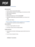 CV Moises | PDF