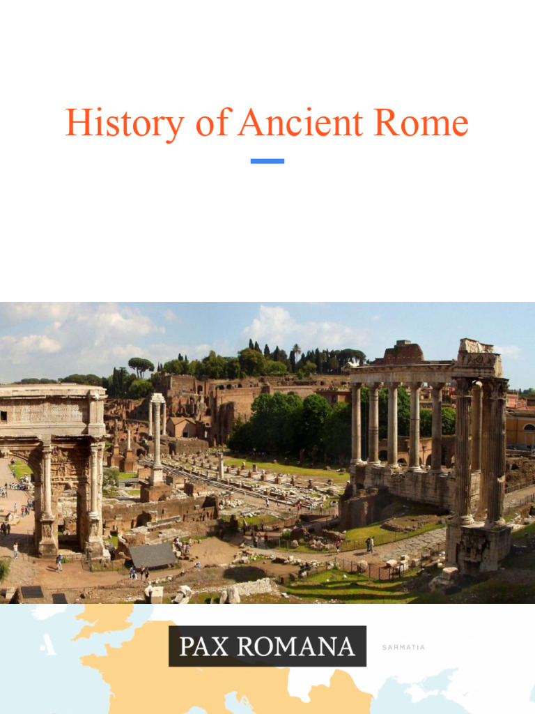 History of Ancient Rome | PDF