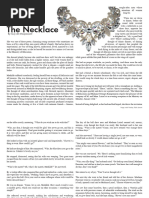 The Necklace by Guy de Maupassant | PDF