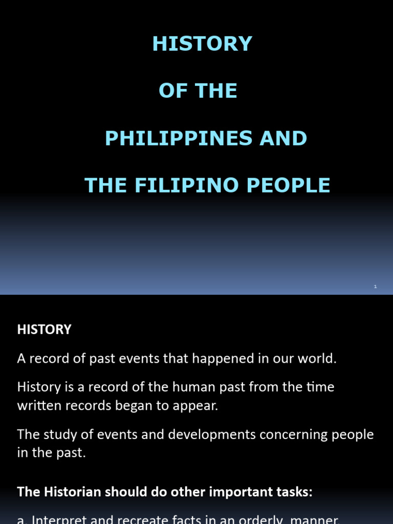 HISTORY OF THE PHILIPPINES Autosaved | PDF | Philippines | Mindanao