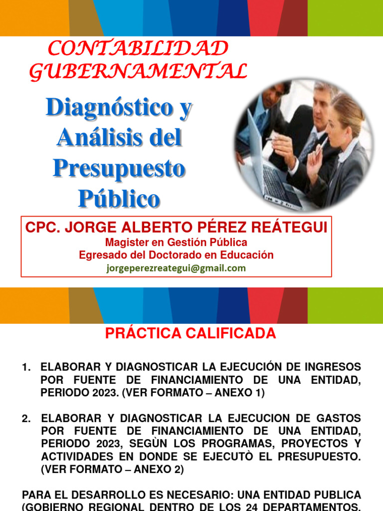 Diagnostico Presupuesto | Descargar gratis PDF | Presupuesto | Sector privado