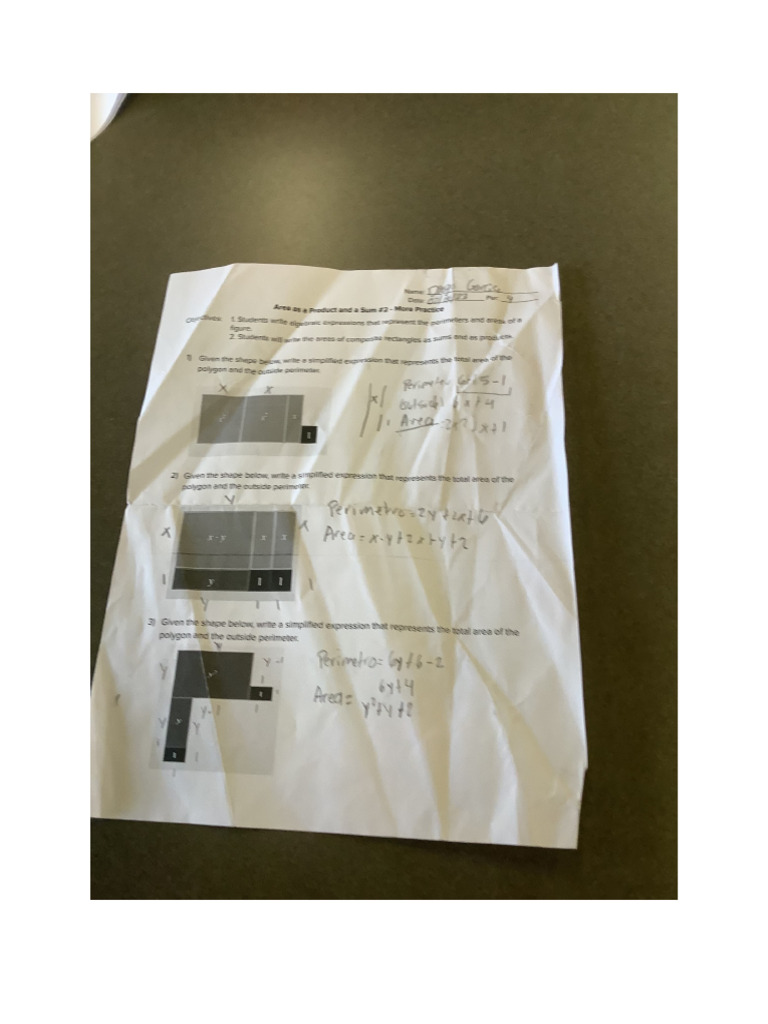 Área As Product and Sum #2 | PDF