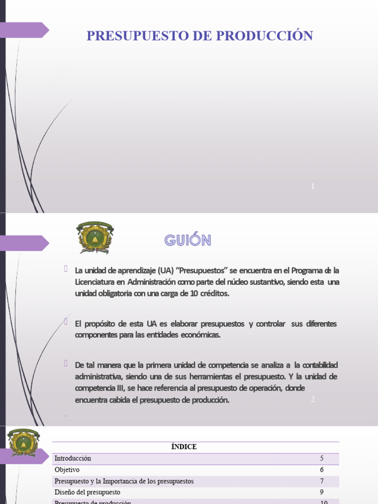 Presentacion Eleboración de Presupuestos | PDF | Presupuesto | Planificación