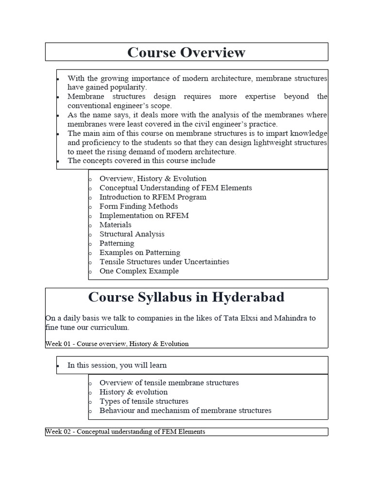 Tensile Structures Hyderabad | PDF | Structural Analysis | Finite ...
