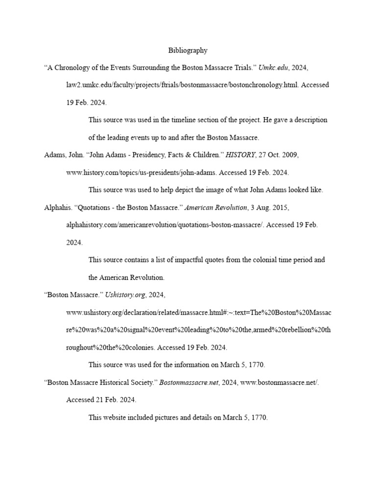 Annotated Bibliography | PDF