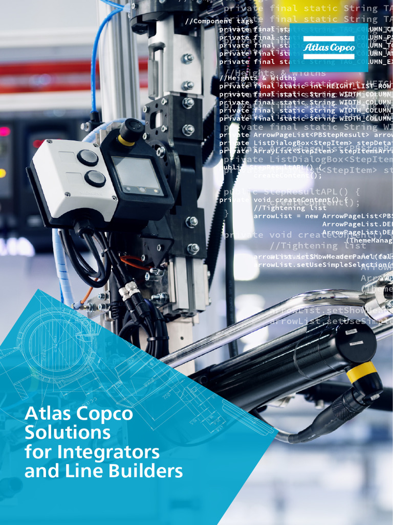 Atlas Copco Tools Solutions Overview | PDF | Programmable Logic ...