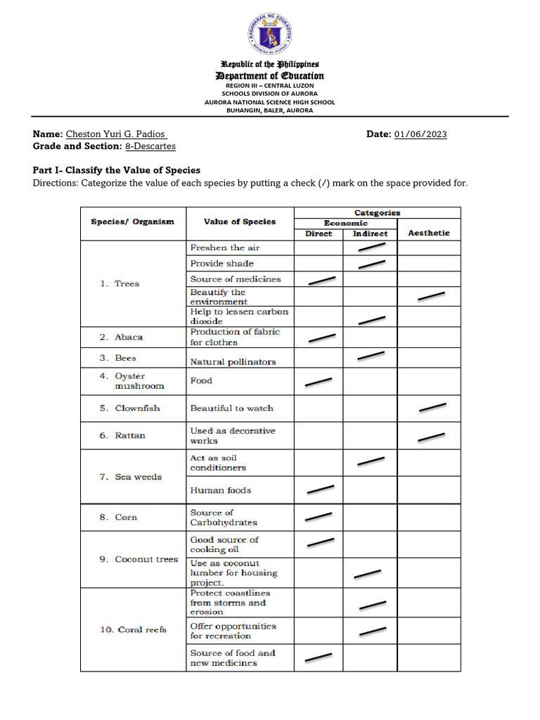 Q4. Energy Transfer Through An Ecosystem-Worksheet | PDF | Ecology ...
