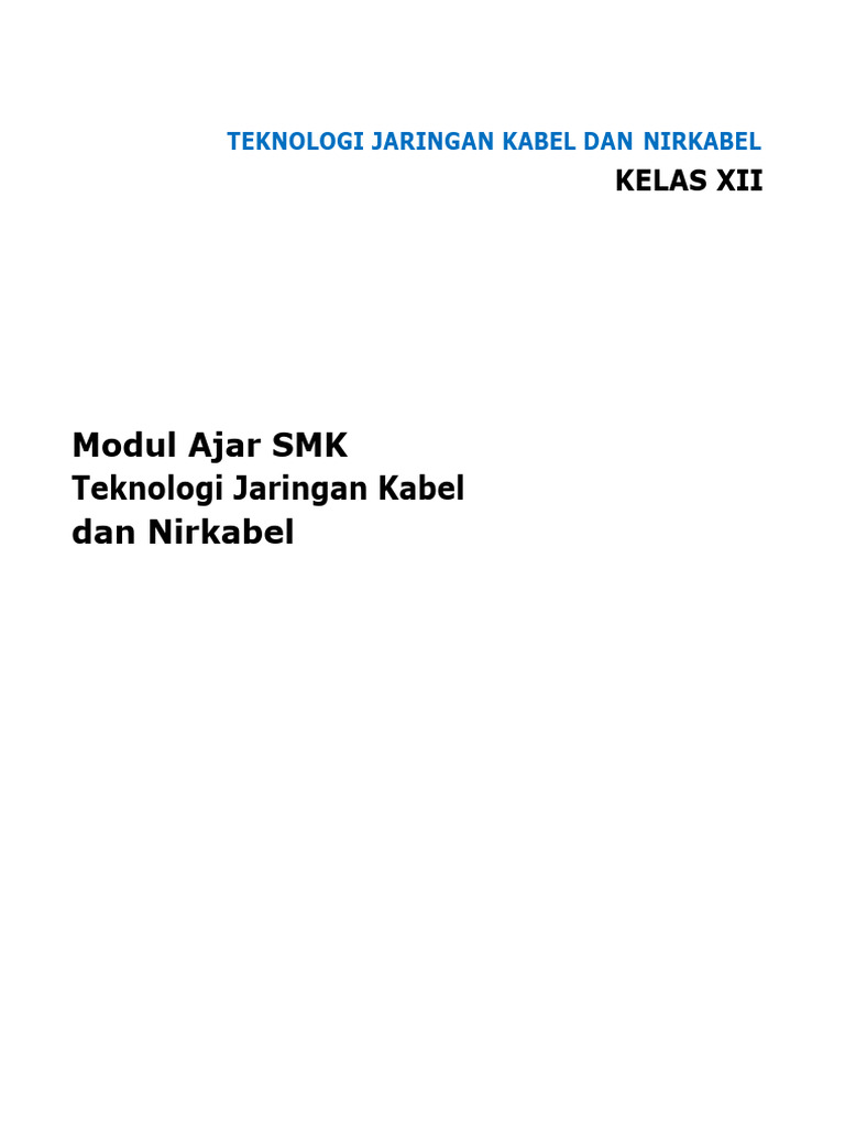Modul Ajar Voip | PDF