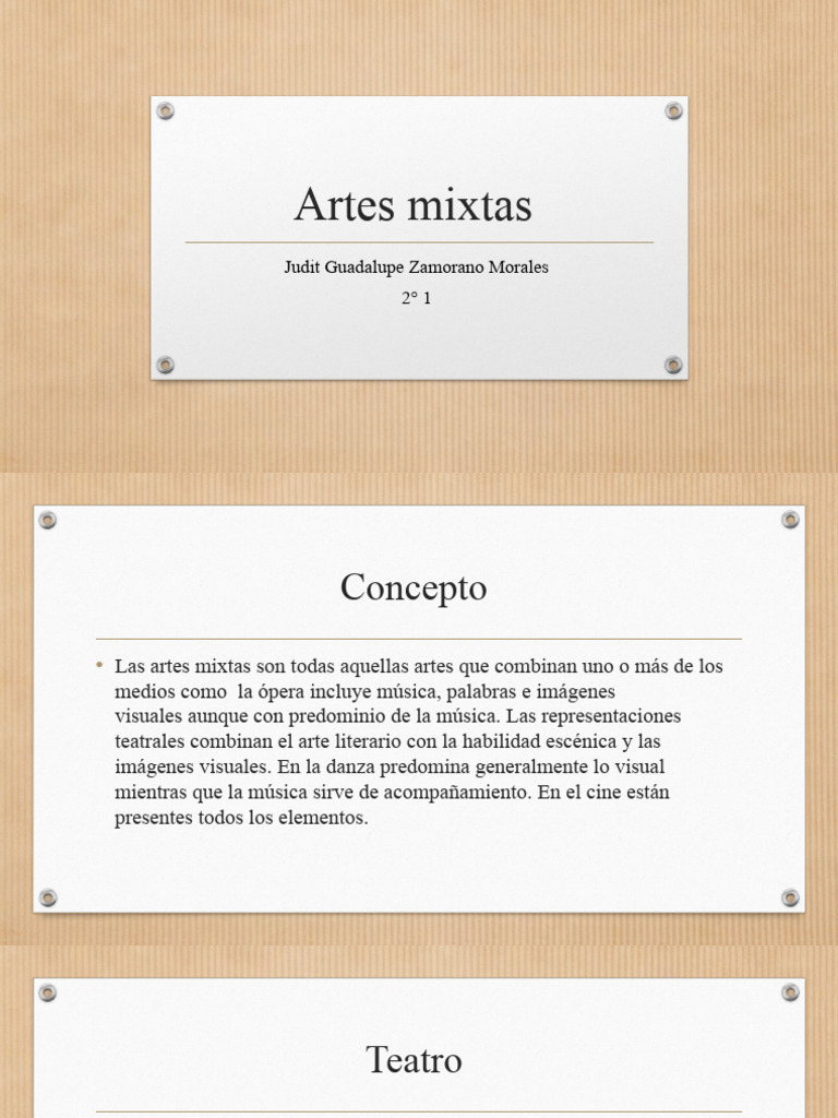 Artes Mixtas | PDF | Arte | Clásicos