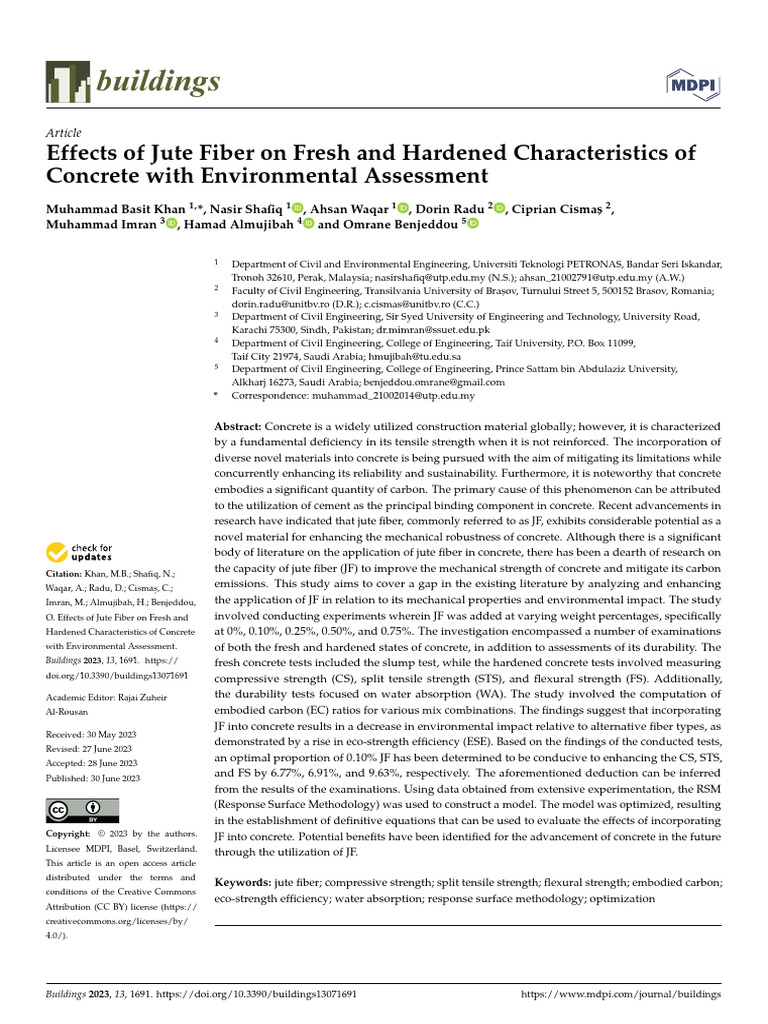 Buildings | PDF | Concrete | Composite Material
